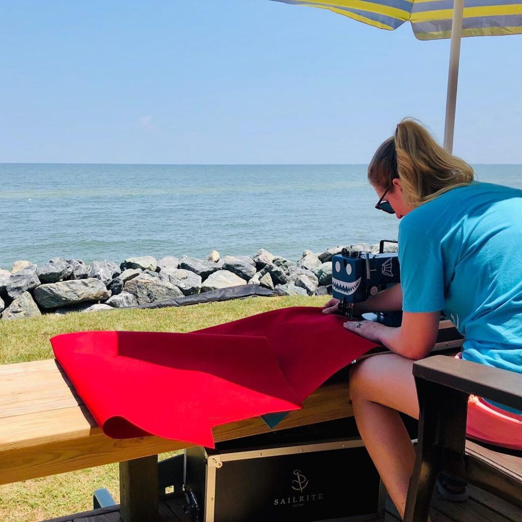 Sailing Wife, Sewing Life with the Ultrafeed® Sewing Machine